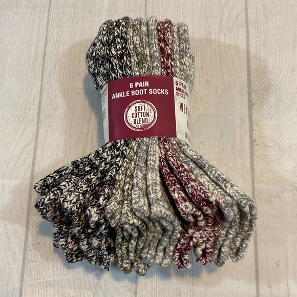 Weatherproof | Accessories | Heavy Knit Ankle Boot Socks | Poshmark